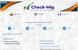 Check-Migコロンビア🇨🇴出入国時に必要な申請書類と注意事項 - ニューイングランド便り